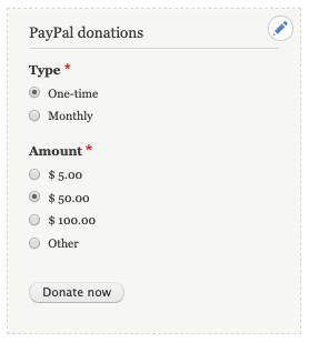 Recurring PayPal Donations | Drupal.org
